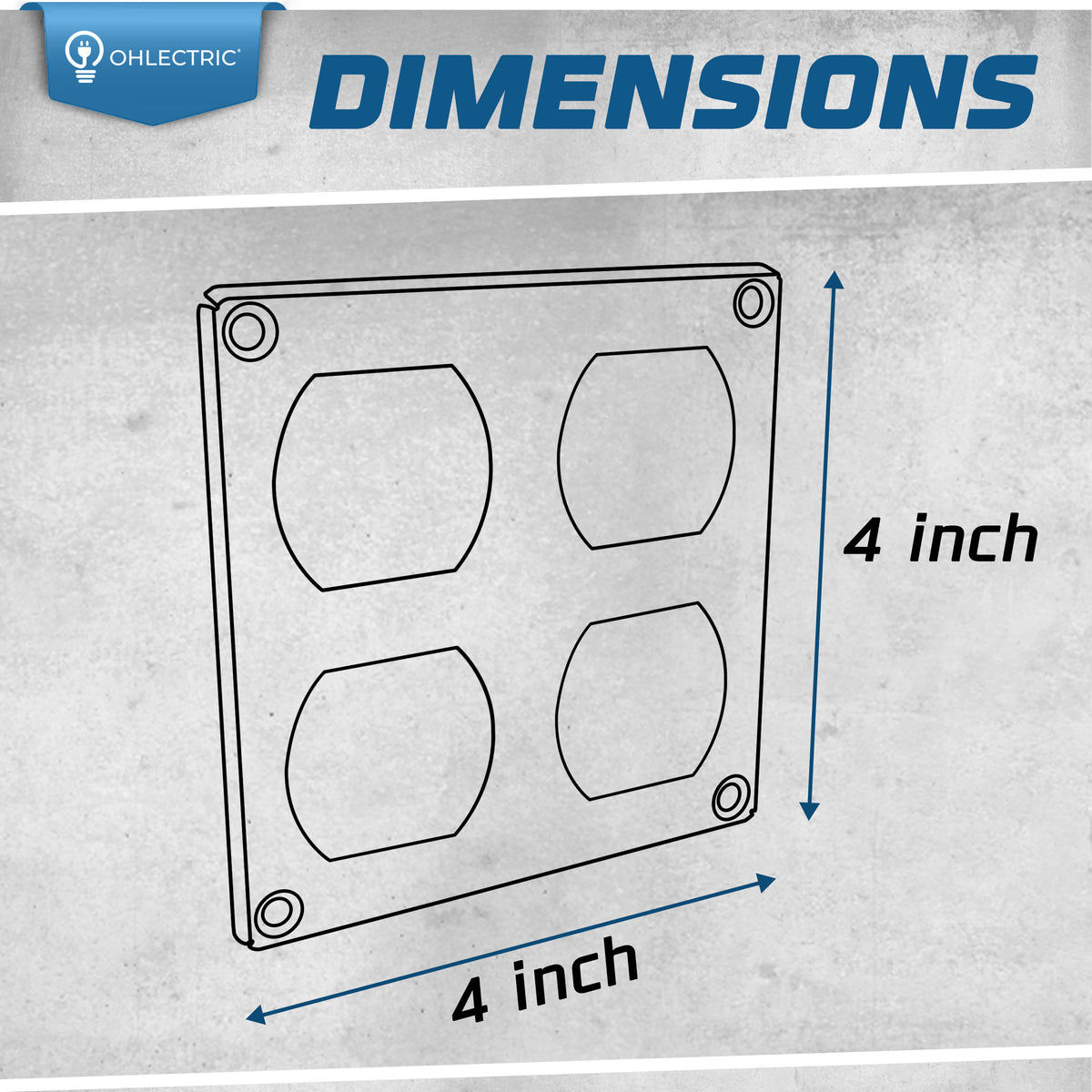 4" Metal Box Covers – OhLectric