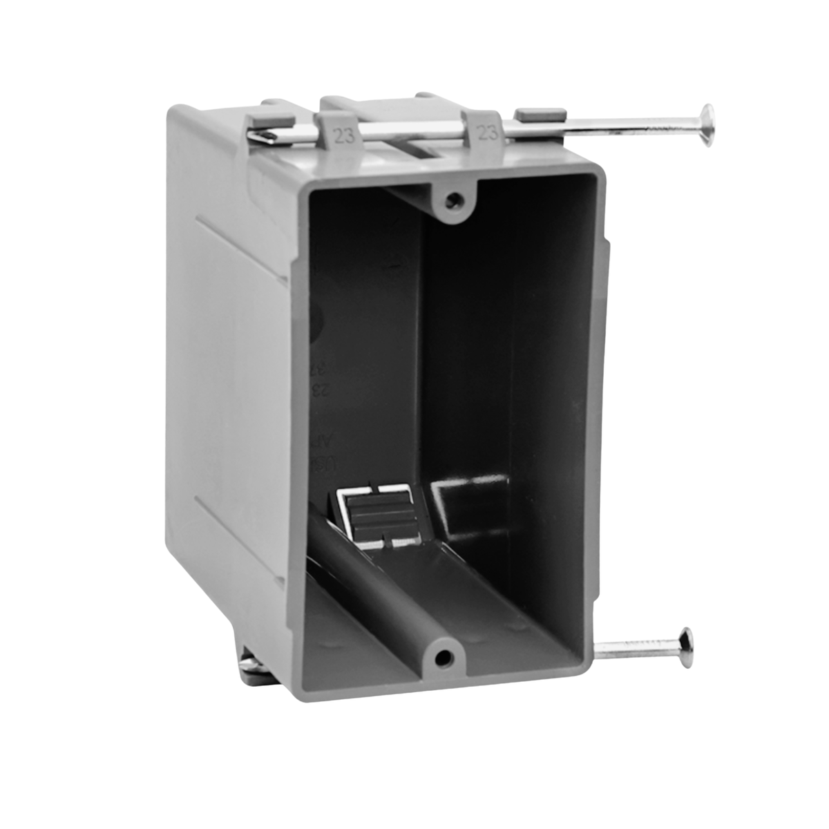 New Work PVC Nail-On Electrical Boxes (1-Gang) – OhLectric