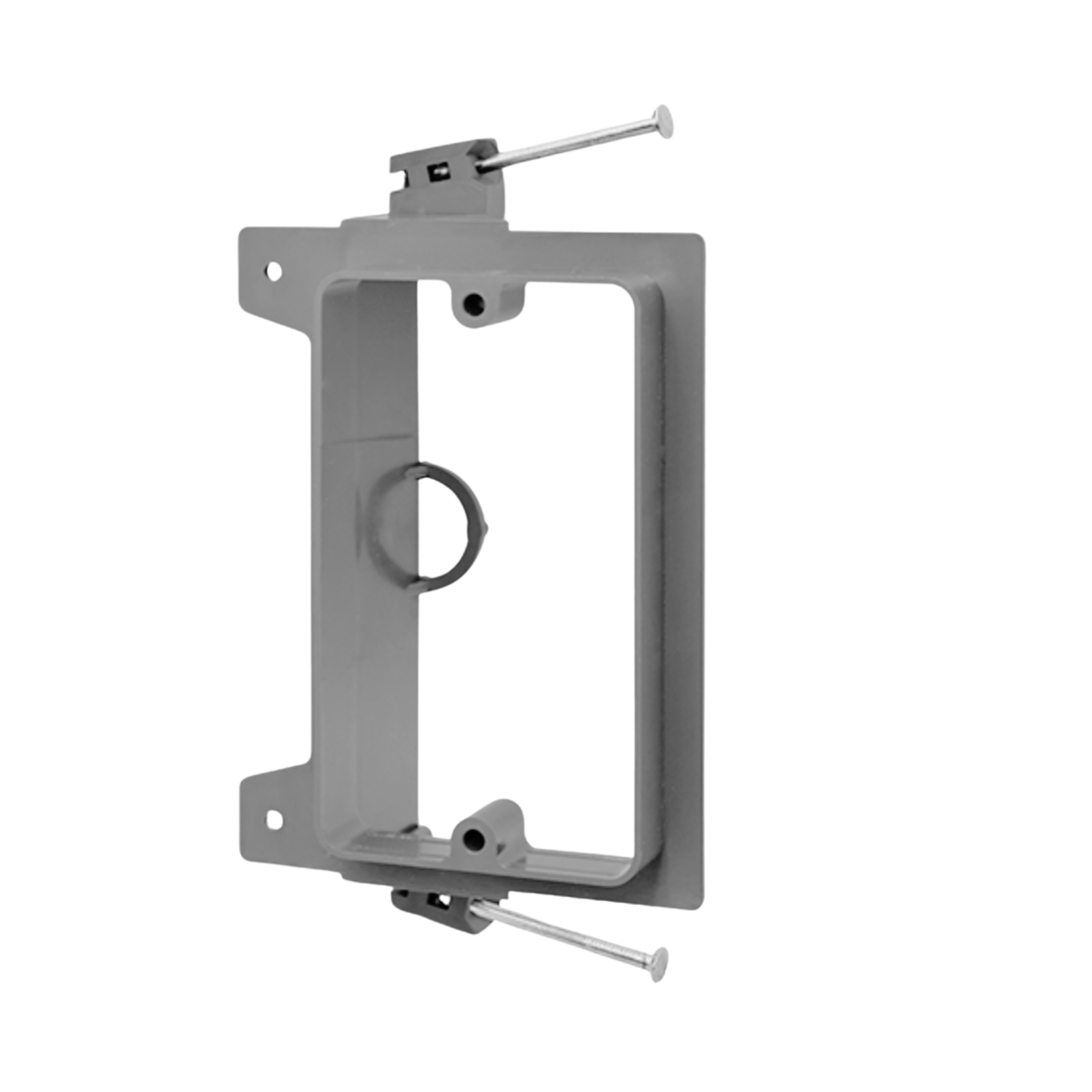 PVC Low Voltage Nail-On Mounting Brackets – New Work – OhLectric